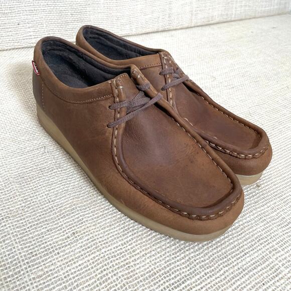 Clarks | Shoes | Clarks Original Wallabee Leather Moccasins Low Chukka ...